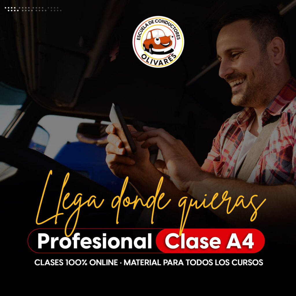 Curso Profesional Clase A2 A4 Escuela De Conductores Olivares